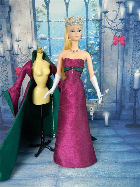 Christmas Past~ooak Fashion For Silkstone Barbie By Joby Originals