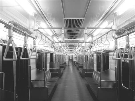 Premium Photo Empty Subway Train
