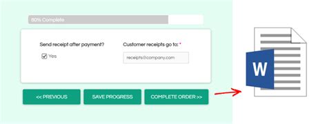 Create Word Documents From Form Results Formsite