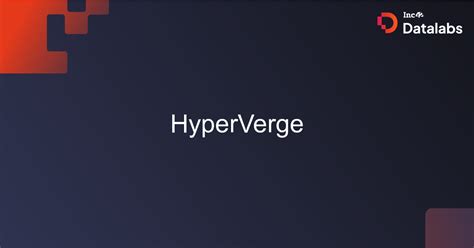 Hyperverge An Enterprise Tech Funded Company Based Out Of Palo Alto