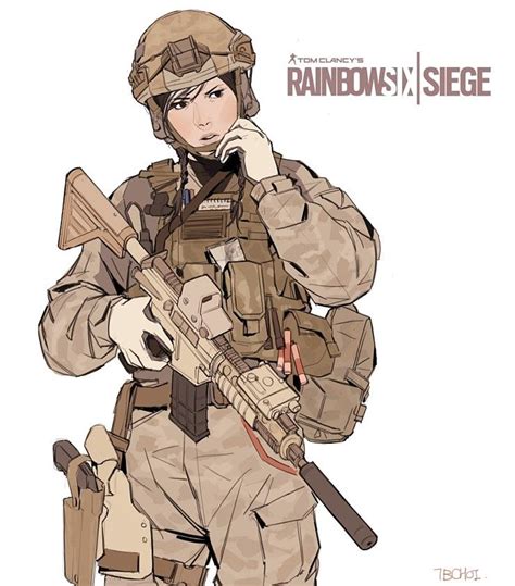 본문 이미지 Concept Art Characters Rainbow Six Siege Art Character Design