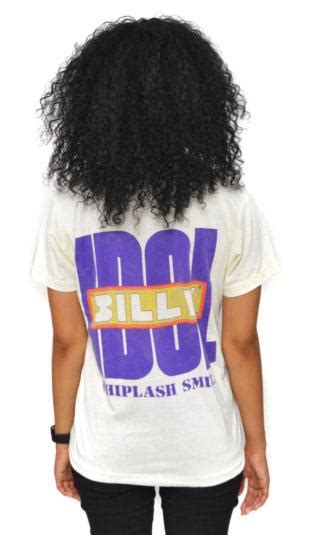 Vintage 80s Billy Idol Whiplash Smile Tour T Shirt Sz M Defunkd