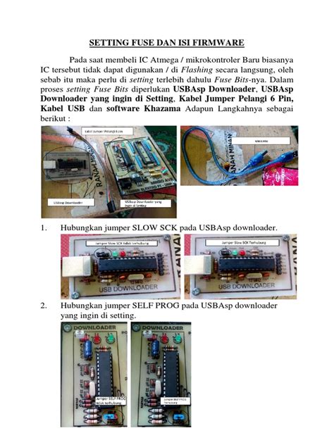 Setting Fuse Bits Atmega8 Isi Firmware Atmega8 Dan Atmega8535 16 32