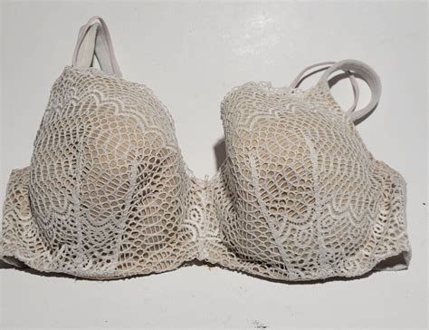 Cacique Modern Linear Lace Balconette Bra 42dd Gem