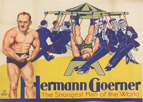 German School 20th Century 1920s Advertising The Feats Of Hermann