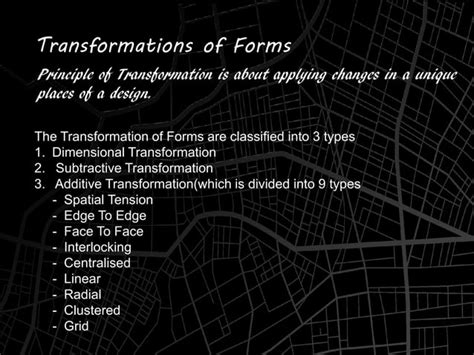 Basic Design And Visual Arts “transformations Ppt