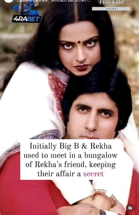Amitabh Rekha Affair Rbollyblindsngossip