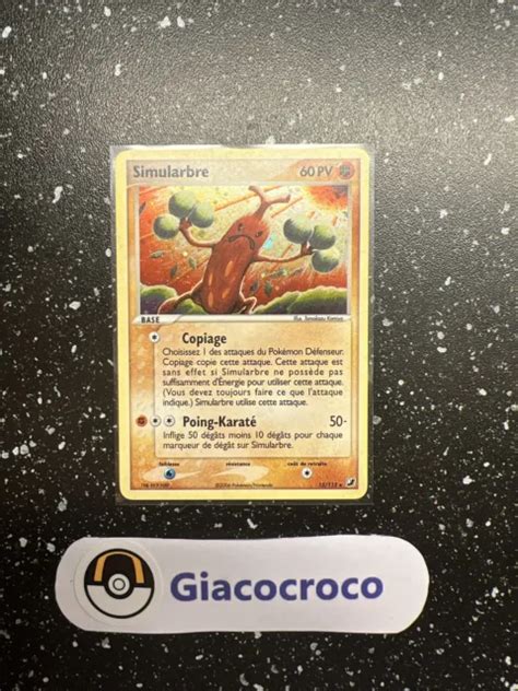 Carte Pok Mon Simularbre Holo Ex Forces Cach Es Fran Ais Vf Fr Eur Picclick De