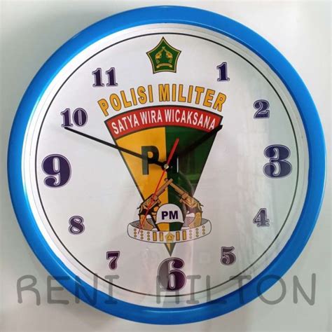 Jual Jam Dinding Besar Pm Biru Terlaris Di Seller Haveart Kebon