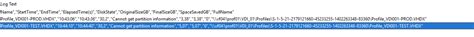 Cannot Get Partition Information · Issue 22 · Fslogixinvoke