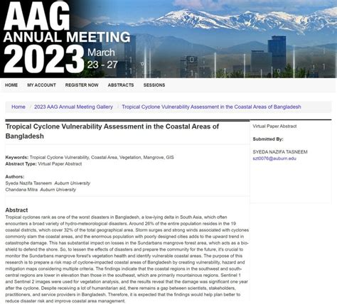 Pdf Tropical Cyclone Vulnerability Assessment In The Coastal Areas Of Bangladesh