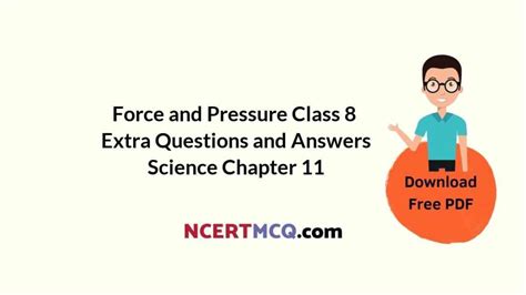 Force And Pressure Class 8 Extra Questions And Answers Science Chapter