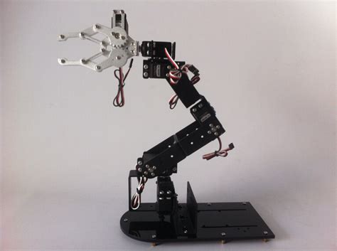 New DOF Manipulator Aluminum Robot Arm Kits Pcs MG R Servo EBay