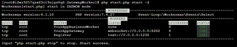 linux启动workerman 我是谁，我在做什么 博客园