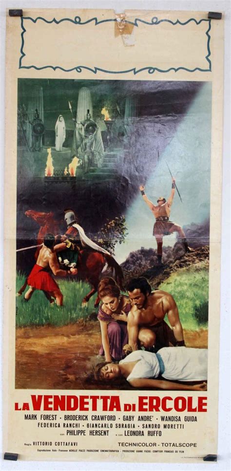 La Vendetta Di Ercole 1960dir Vittorio Cottafavicast Mark