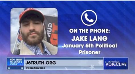 J6 Inmate Jake Lang Announces Tonight That 78 J6 Defendants Have Filed