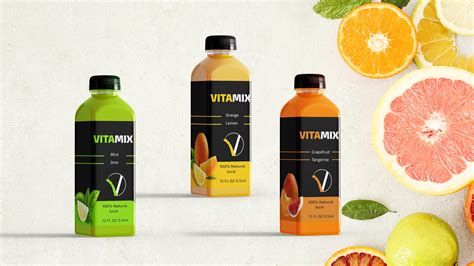 Vitamix Juice Packaging Behance