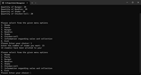 Github Imhimanshusoni Hotel Management Project In Cpp A C Project To Manage Hotel Rooms And