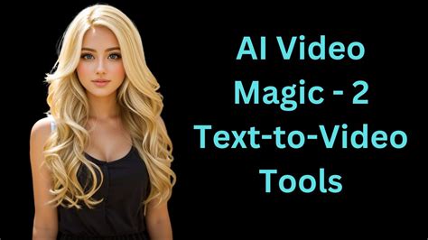 Easily Turn Text Into Videos With These 2 Ai Tools Youtube
