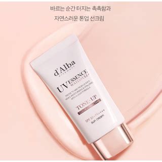[d'Alba] Waterfull Tone-up Sun Cream dAlba SPF 50+ 50 มล. คอมโบ 2 ขวด ...