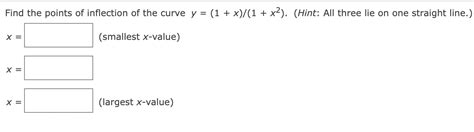 [solved] Find The Points Of Inflection Of The Curve Y