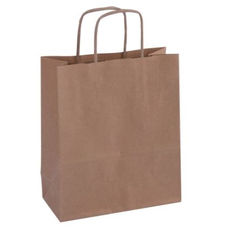 Bolsas kraft 25x11x31 cm 50 unid Material de oficina escolar y papelería