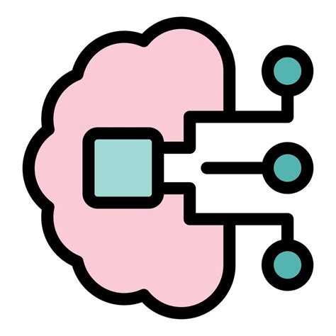Brain Connecting To Digital Network Embracing Technological