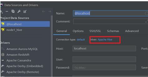 Datagrip链接hive 角落的蘑菇 博客园