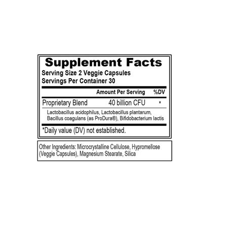 Evlution Nutrition Probiotico 40 Billion Cfu 60 Capsulas Chutamax