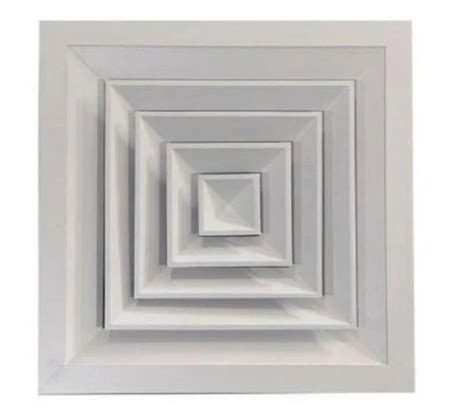 Polished Square Air Diffuser For Commercial At Best Price In Noida