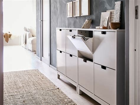 โถง สิงคโปร์ ตู้รองเท้า ที่เก็บของ ชั้นวาง Ikea