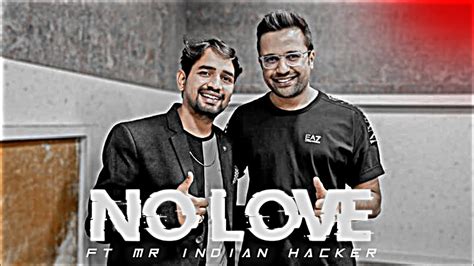 Mr Indian Hacker No Love Edit 🔥 Dilraj Bhai Edit Shubh Song Edit