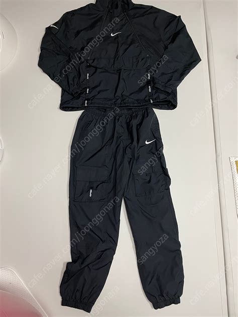 나이키 에어 스우시 아노락 우븐 바람막이 자켓 세트 X 운동화 중고나라