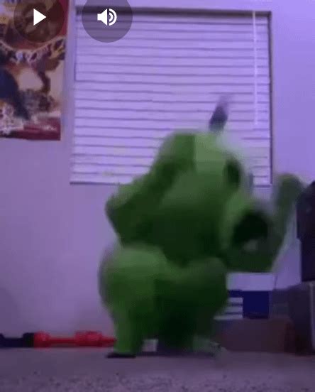 Just Discovered That The Guy Dancing In The Peashooter Costume Has A