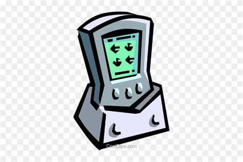 Personal Digital Assistant Pda Royalty Free Vector Personal Digital