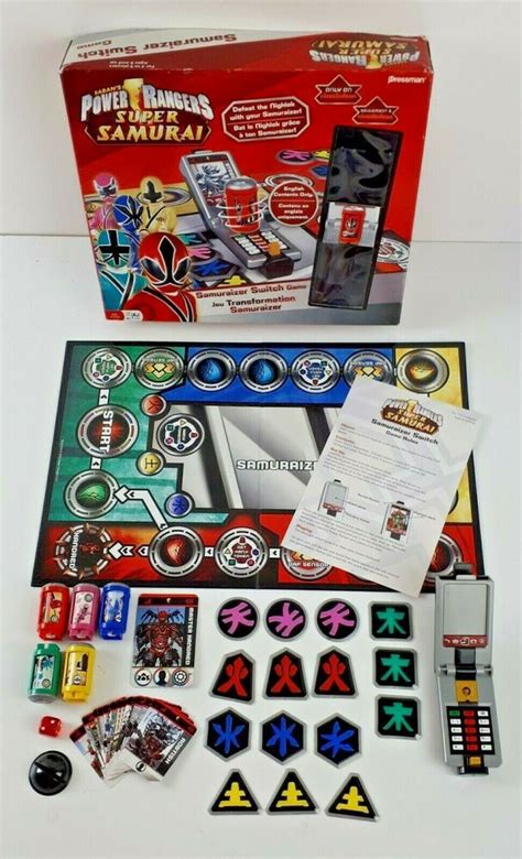 Sabans Power Rangers Super Samurai Samuraizer Switch Board Game