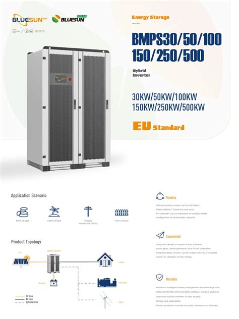 Bluesun Hybride Invertor Pdf Electrical Grid Off The Grid