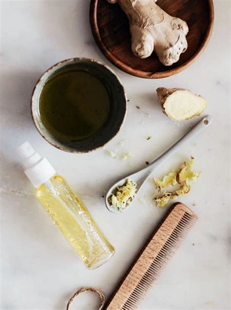 Diy Ginger Hair Oil To Stimulate Hair Growth Styleoholic