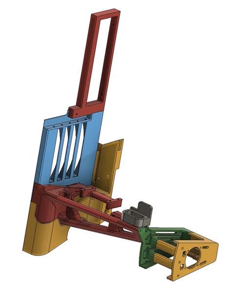 Vertical GPU Mount For Open PC Frame II OPF II By Empiricus Download Free STL Model