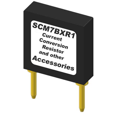 Solid Core Resistor Scm7bxr1 Dataforth Corporation Board Mount
