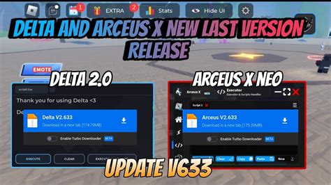 [new] Delta 2 0 And Arceus X Neo Executor Lastest Version V633