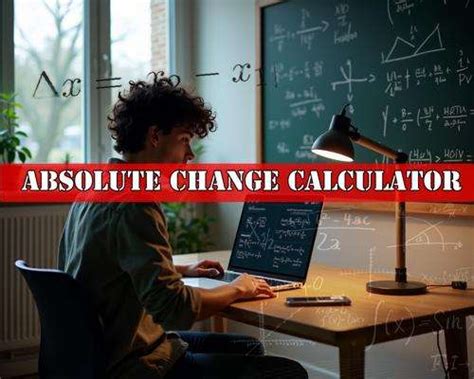 Absolute Change Calculator MathCracker