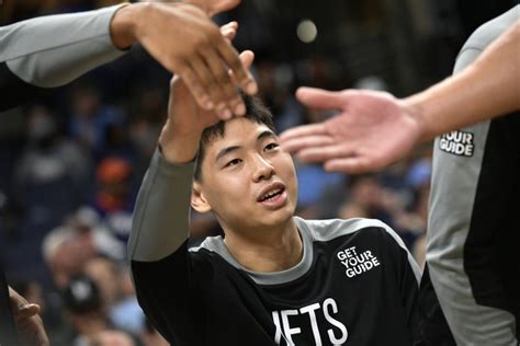 Cui Yongxi Learning The Ropes With Brooklyn Nets Hopes To Share