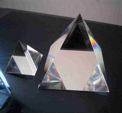 Acrylic Triangle Blocks Chinov Display
