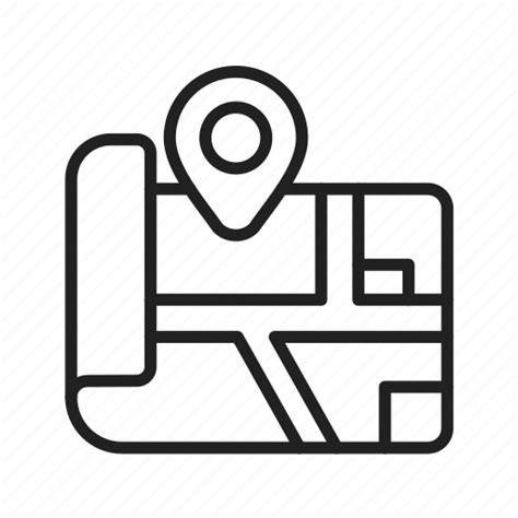 map location navigation pin direction pointer marker icon