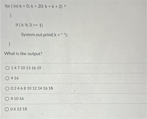 Solved For ﻿int K0k
