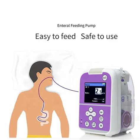 Nutrition Infusion Continuous Feeding Pump Enteral Feeding Pump And