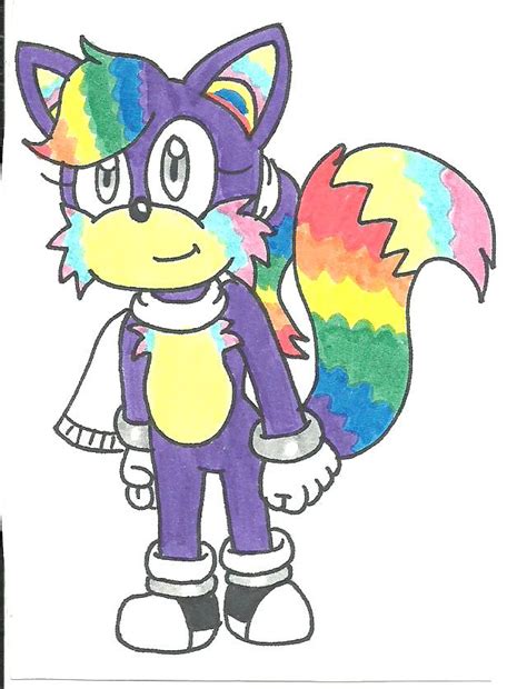 Rainbow Fox Closed By Cmara On Deviantart