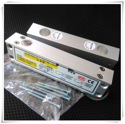 12v Dc Exposed Installation Deadbolt Strike Electric Drop Bolt Timer