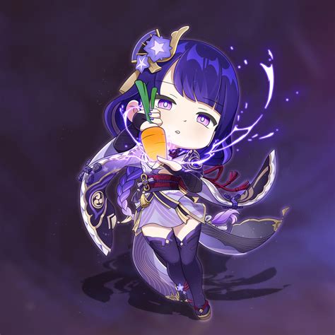 Artstation Raiden Chibi